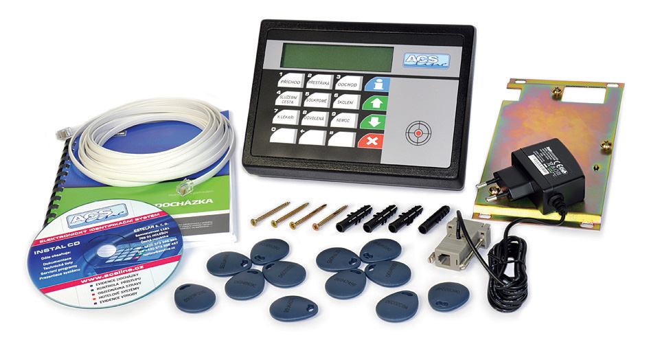 Výhodný balíček ACS-KIT B / Docházka MINI - bezkontaktní čipy » ACS-line