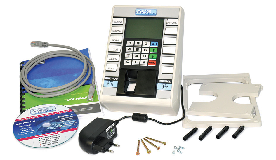 Výhodný balíček ACS-KIT F / Docházka MINI - otisky prstů » ACS-line